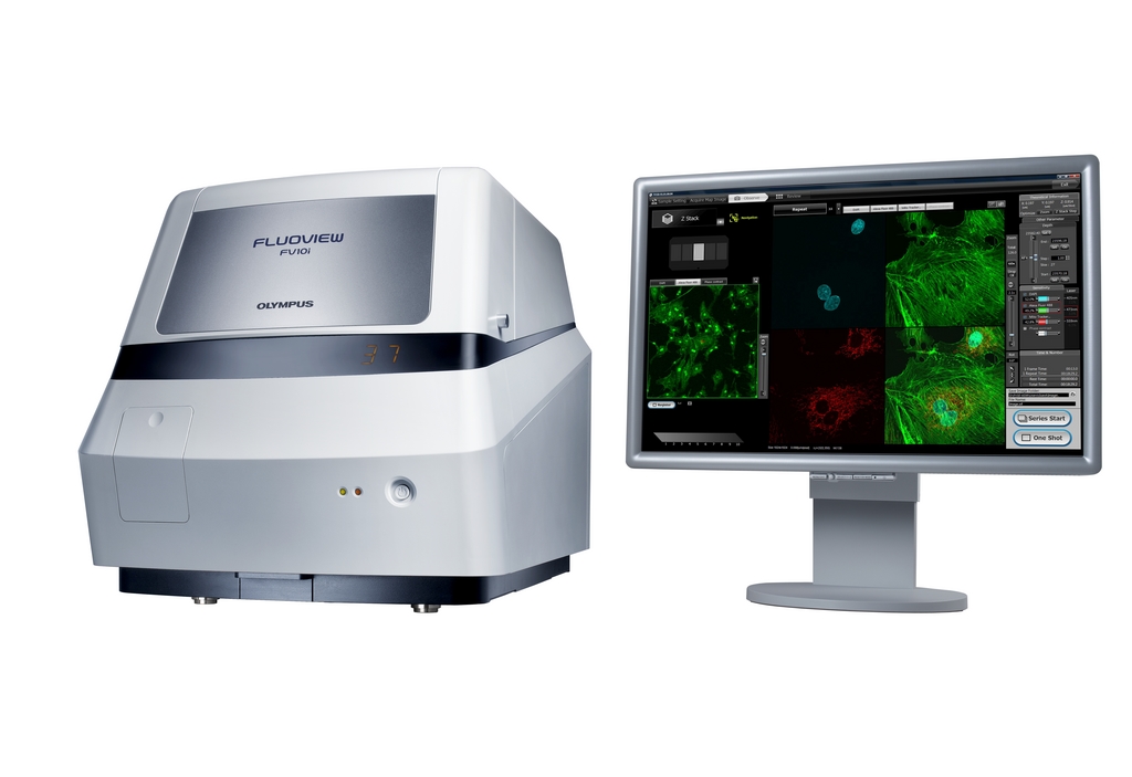 New FluoView FV10i Confocal Laser Scanning Microscope from Olympus