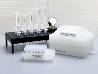 Effective sample preparation without the use of acetonitrile