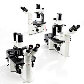 First Inverted Routine Microscope with LED Light Source