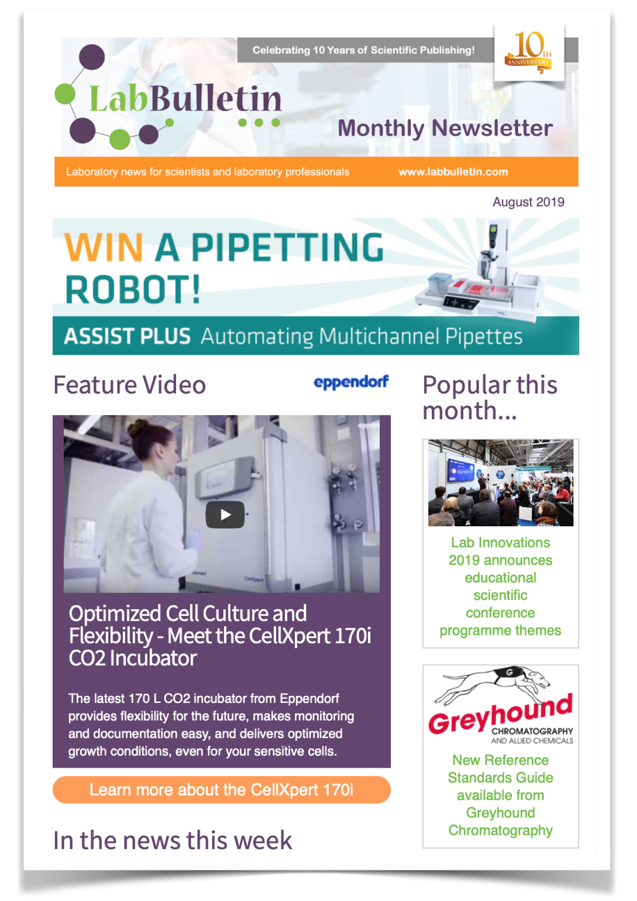 Laboratory News from Lab Bulletin