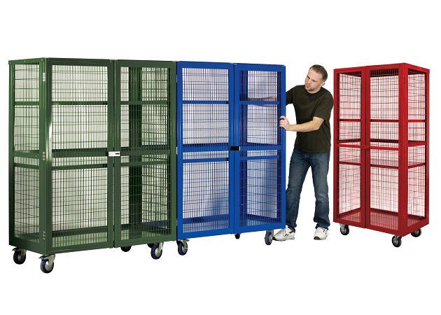 Maximum Flexibility with Mobile Security Storage Cages