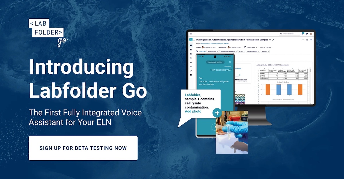 Labfolder ELN Now Comes with Out-of-the-Box AI- and Voice-Powered ...