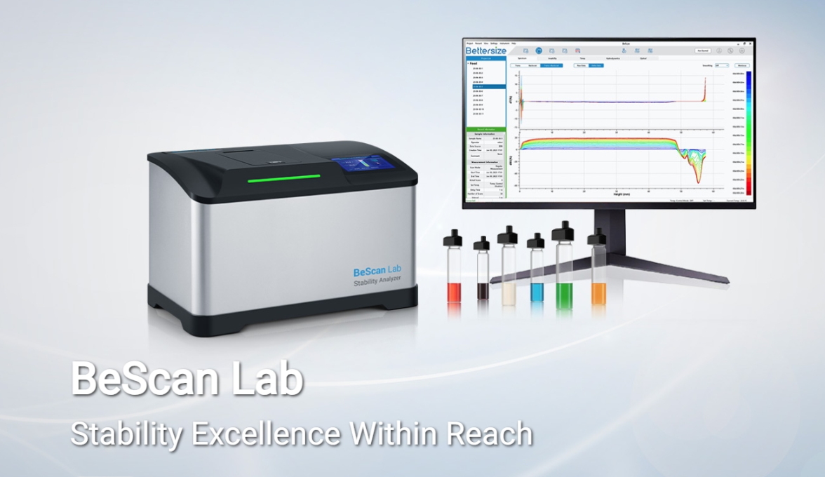 Bettersize Instruments launches BeScan Lab, The Stability Analyzer