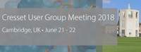 Cresset User Group Meeting 2018 to Showcase New Science, Customer Case ...