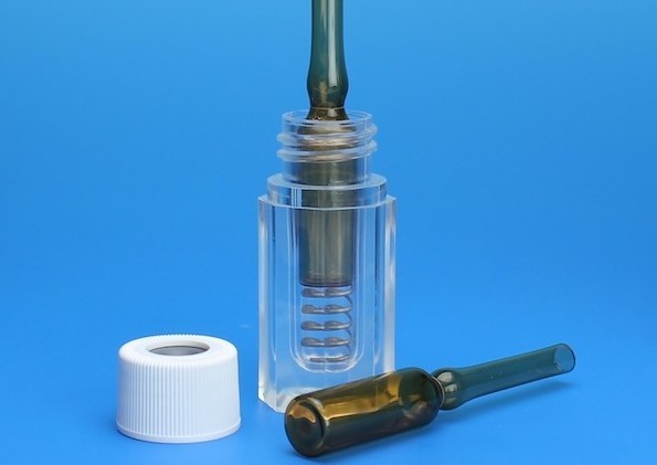 Finneran 2mL Storage Ampoule Holder with Spring, Stopper and White ...