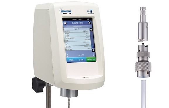 AMETEK Brookfield introduces the new Gel Timer DV2T Viscometer